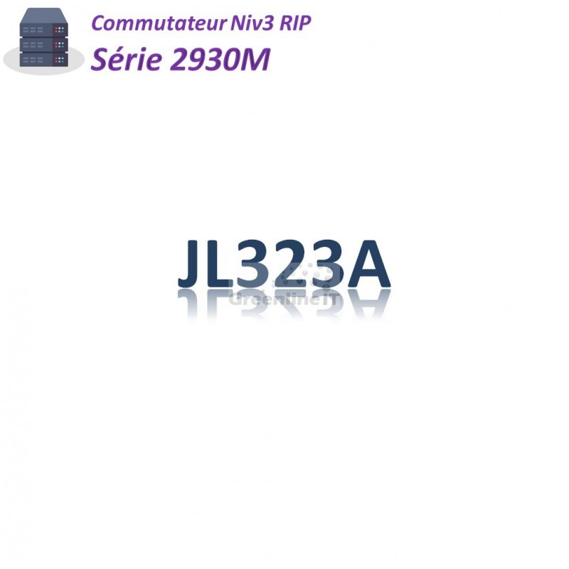 Aruba Switch série 2930M JL323A chez Greenline IT