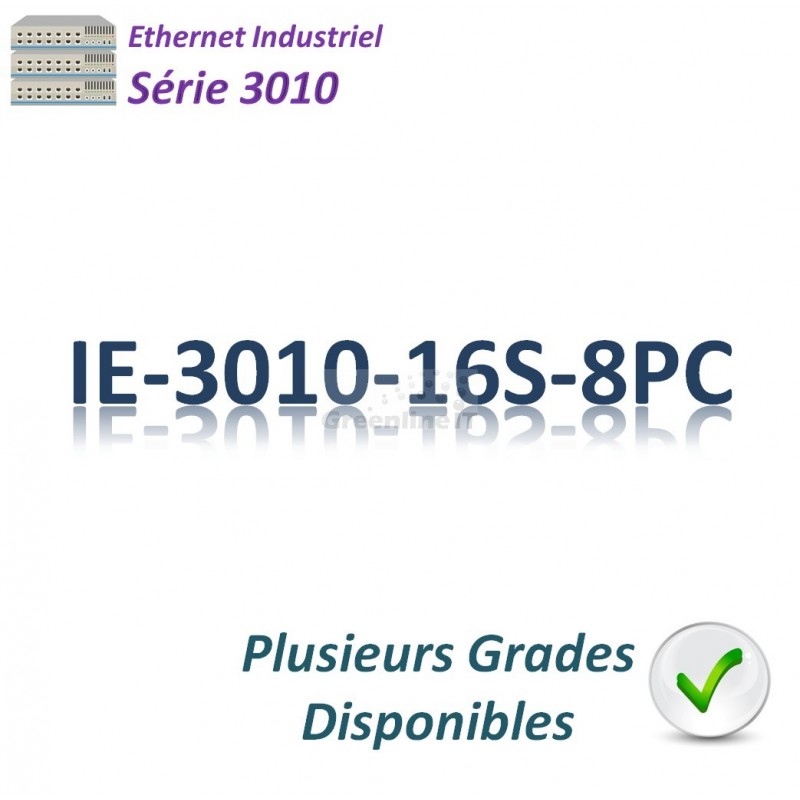 Cisco Switch IE-3010-16S-8PC chez Greenline IT